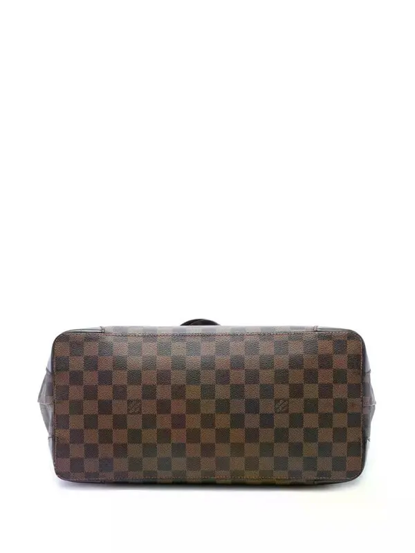 LOUIS VUITTON 1990-2010 Damier Ebene Hampstead Mm Tote Bag