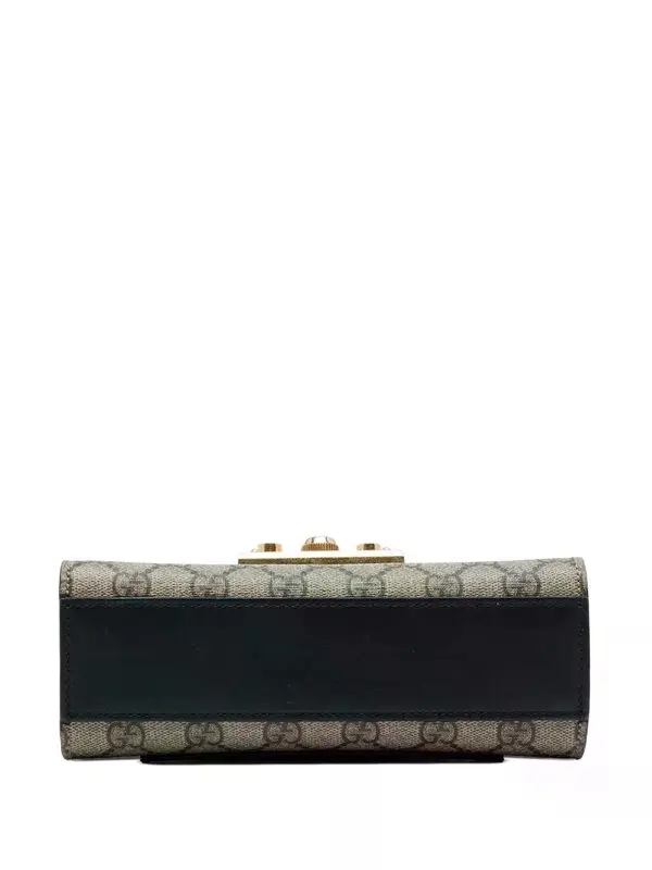 Gucci 2016-2026 Small Gg Supreme Padlock Crossbody Bag
