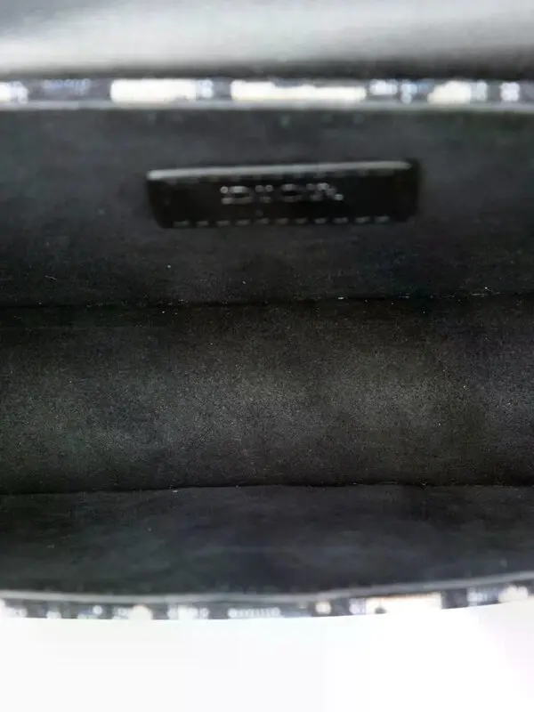 Dior 2020 Mini Oblique Canvas Saddle Convertible Belt Pouch Crossbody Bag
