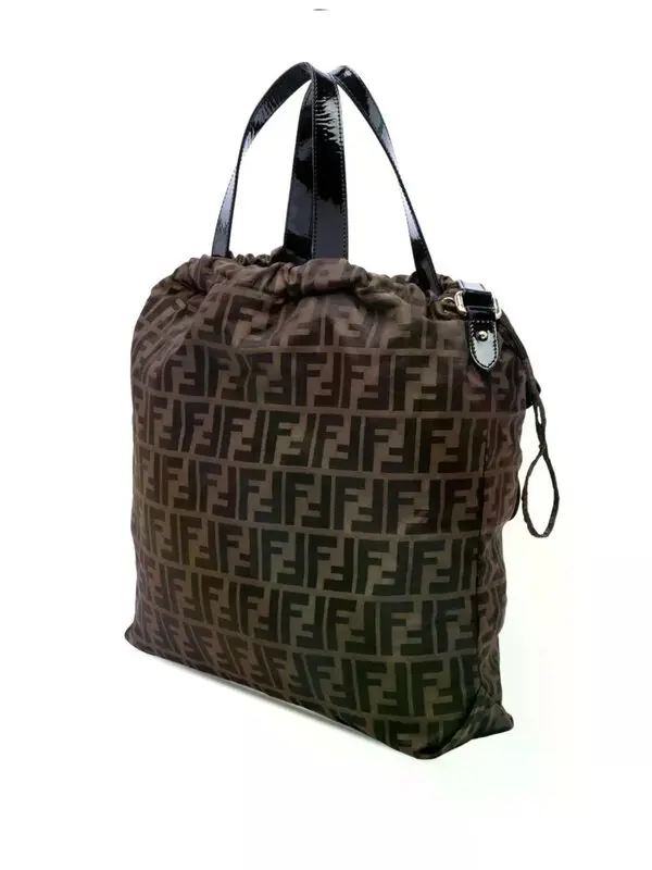 Fendi 2000-2010 Zucca Canvas Satchel
