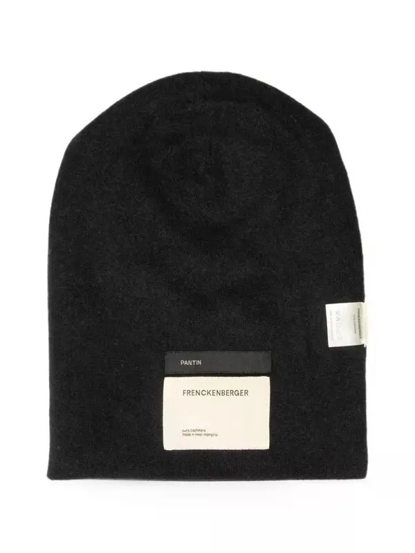 Frenckenberger Fine-knit Cashmere Beanie Hat