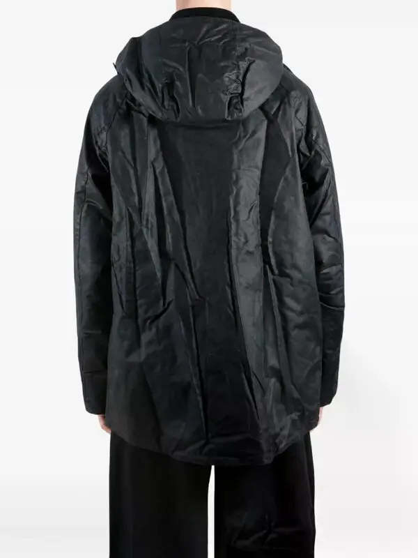 Barbour Beaufort Waxed-cotton Hooded Jacket