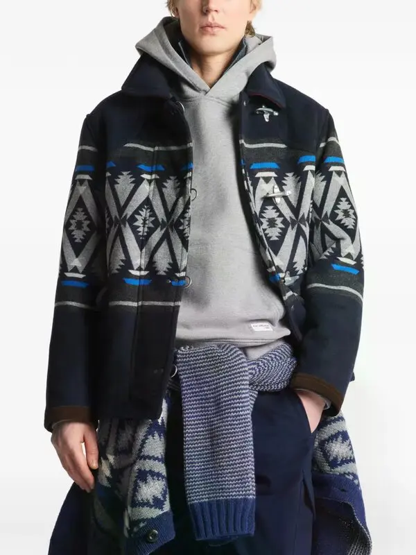 FAY 4 Ganci Jacquard Archive Coat