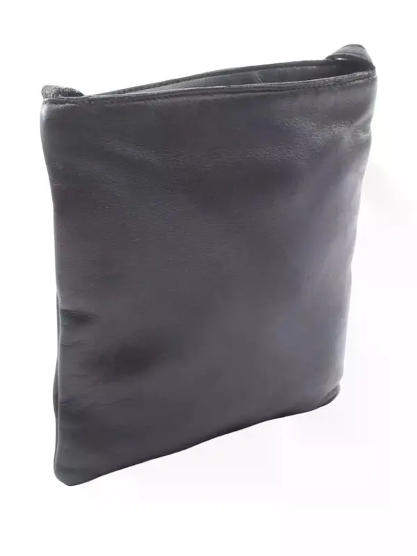 Loewe 2002-2026 Leather Anagram Flat Crossbody Bag