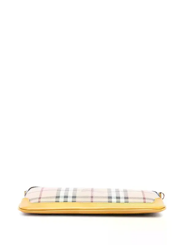 Burberry 2000-2017 Haymarket Check Coated Canvas Peyton Crossbody Bag