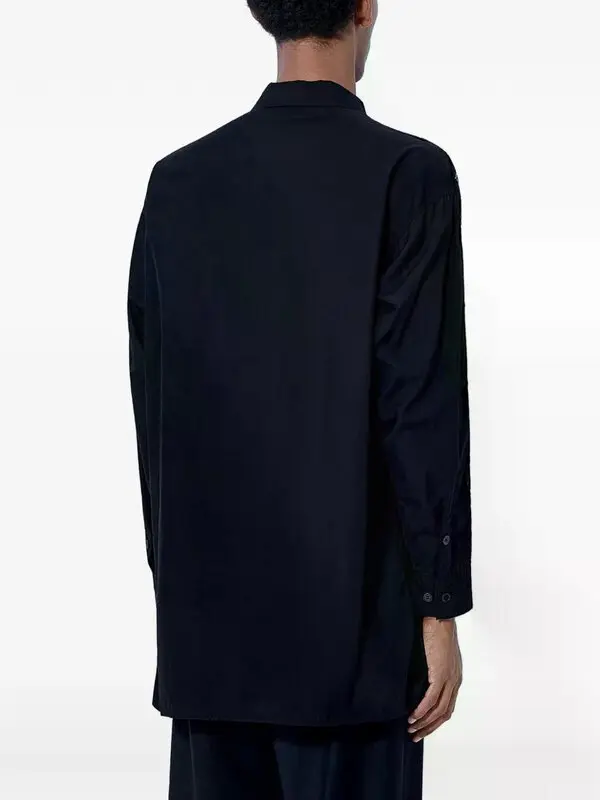 Yohji Yamamoto Button-detail Long-sleeve Shirt