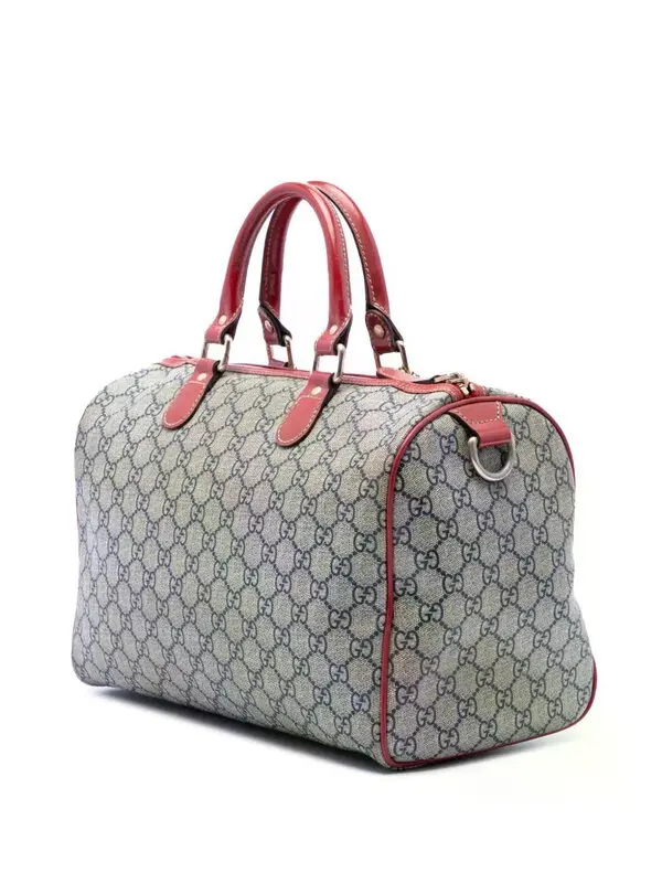 Gucci 2016-2026 Medium Gg Supreme Joy Tattoo Heart Boston Bag