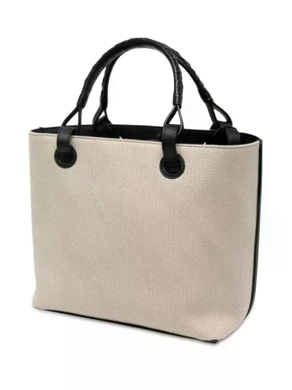 Loewe 2021 Studio Ghibli Spirited Away Susuwatari Canvas Anagram Tote Satchel