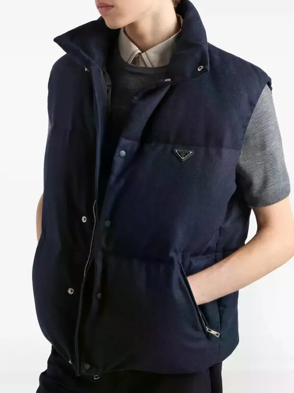 Prada Re-wool Down Gilet