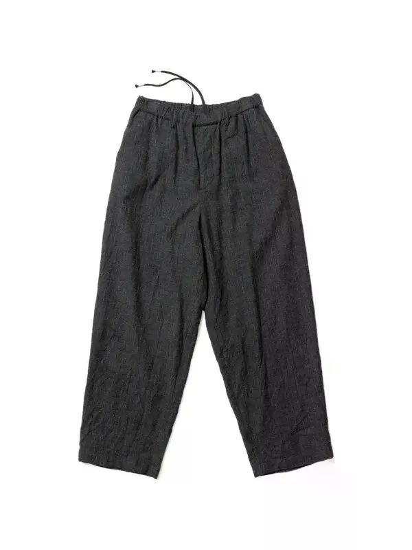 CALMLENCE Pinstripe-print Drawstring-waist Trousers
