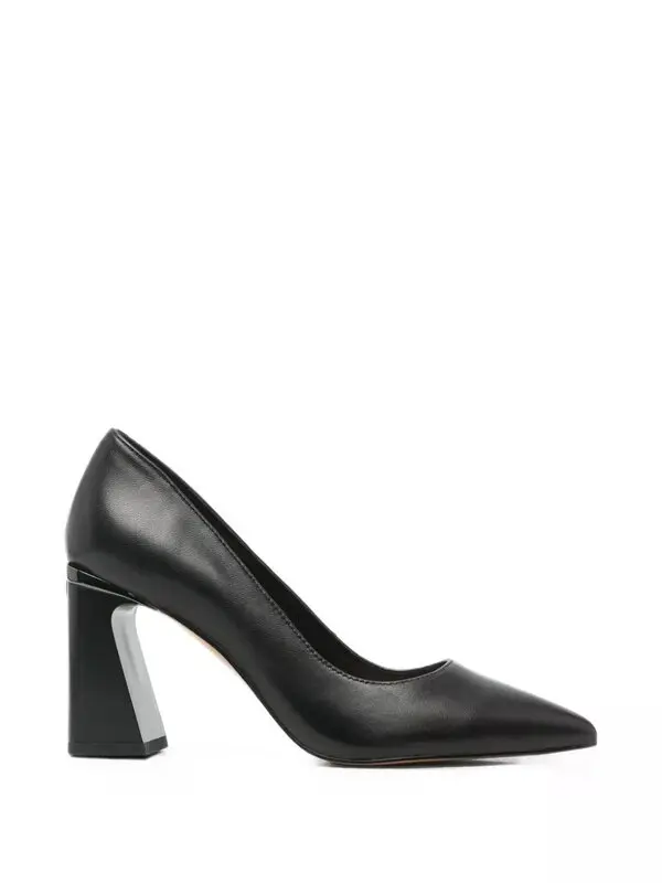 SERGIO MORETTI FIRENZE Pointed-toe Block-heel Pumps