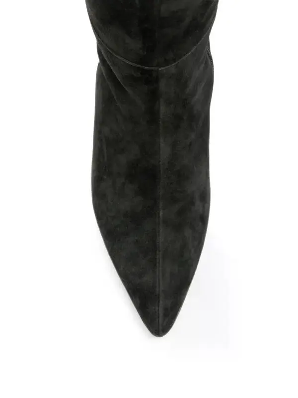 SERGIO MORETTI FIRENZE Pointed-toe Knee-high Boots