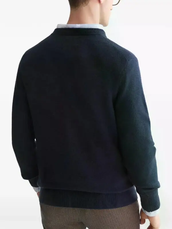 Scotch & Soda Crew-neck Ribbed-trim Sweater
