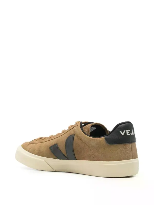 VEJA Logo-patch Suede Sneakers - Brown