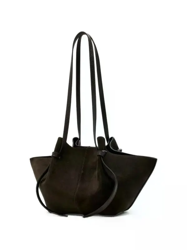 Yuzefi Mochi Suede Tote Bag - Brown