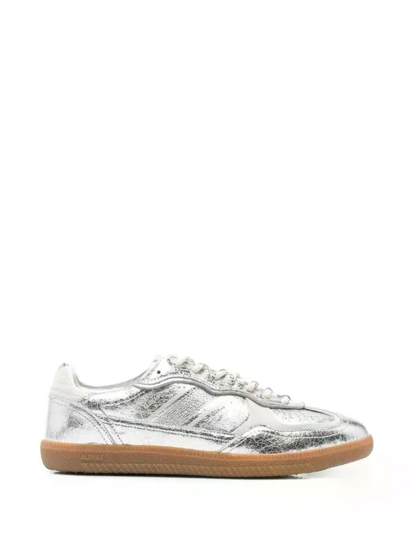 ALOHAS Tb.490 Shimmer-effect Sneakers - Silver