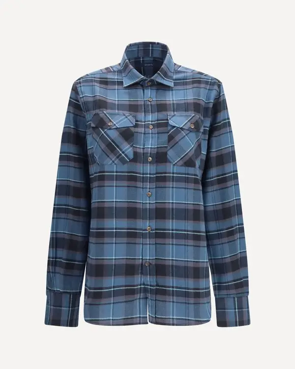 DEPERLU Rayond Checked Shirt Ale