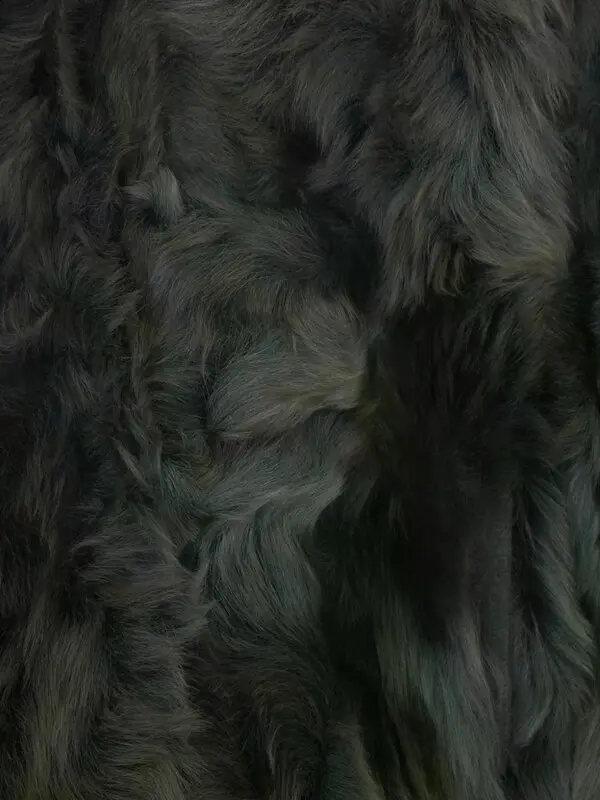 YVES SALOMON Hooded Shearling Jacket