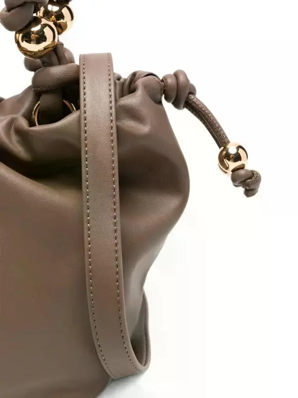 Moschino Bead-embellished Ruched Tote Bag