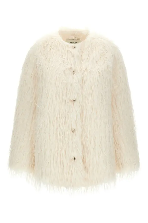 Loulou De Saison Rowe' Coat - White