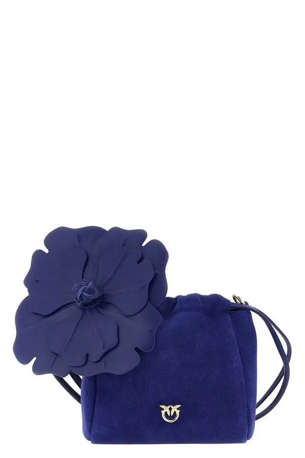Pinko Flower' Pouch - Blue