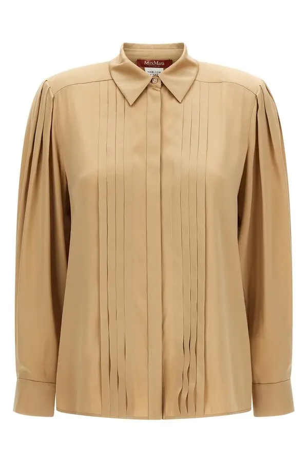 Max Mara Vongola' Shirt - Beige