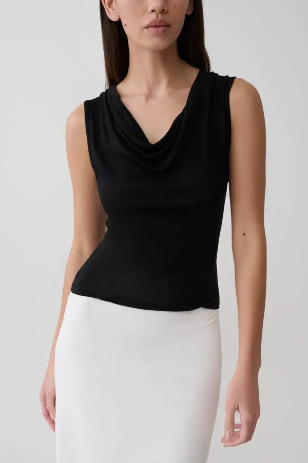 Meshki Ciaran Sleeveless Sheer Top