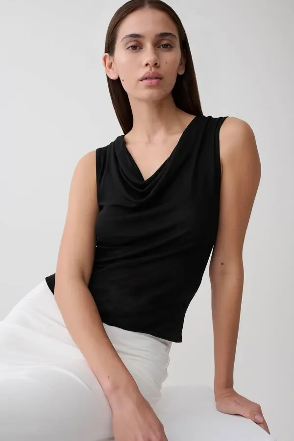 Meshki Ciaran Sleeveless Sheer Top