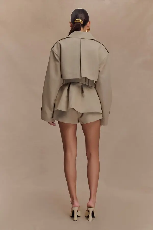 Meshki Alden Short Trench Jacket