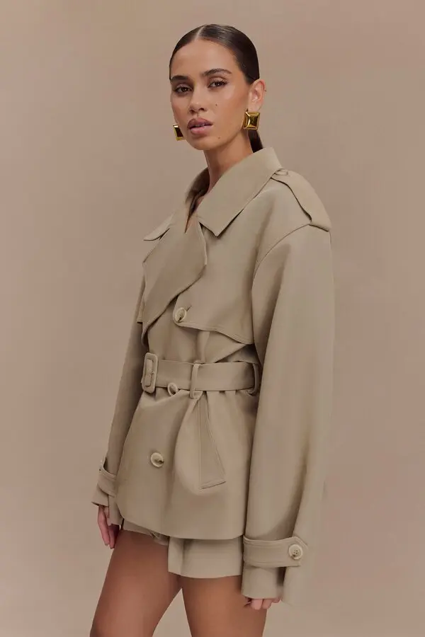 Meshki Alden Short Trench Jacket