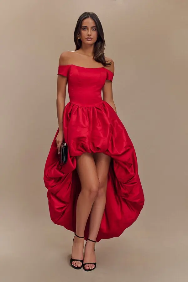 Meshki Amelia Bubble Maxi Dress