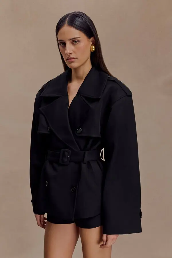 Meshki Alden Short Trench Jacket