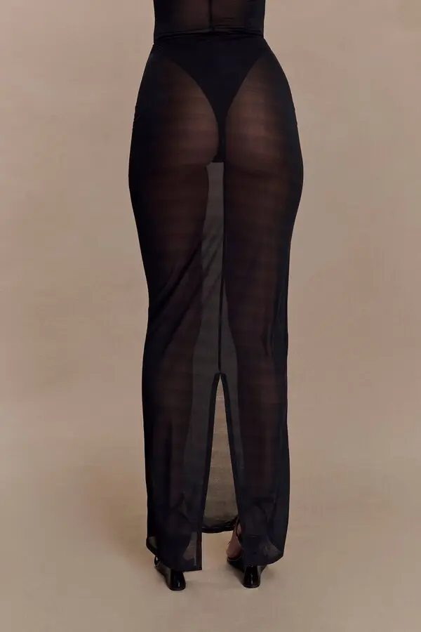 Meshki Aoife Mesh Maxi Skirt