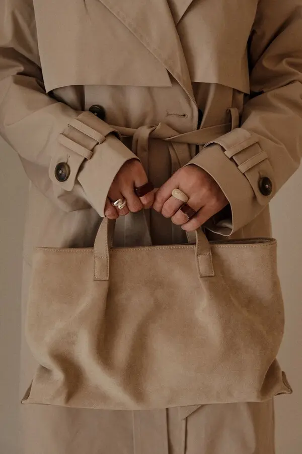 Meshki Baylor Faux Suede Bag