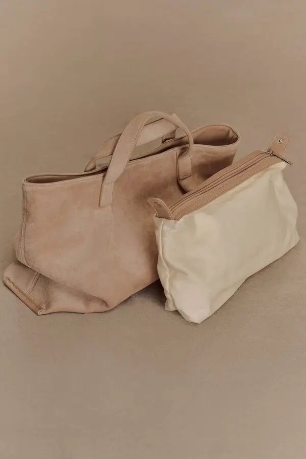Meshki Baylor Faux Suede Bag