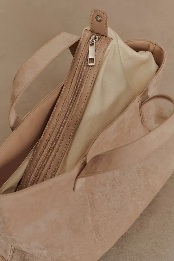 Meshki Baylor Faux Suede Bag