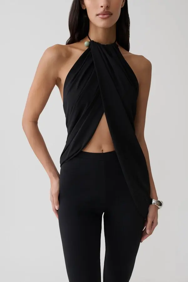 Meshki Yuna Draped Hardware Top