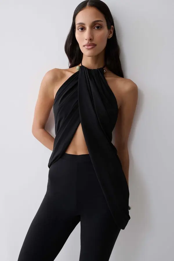Meshki Yuna Draped Hardware Top