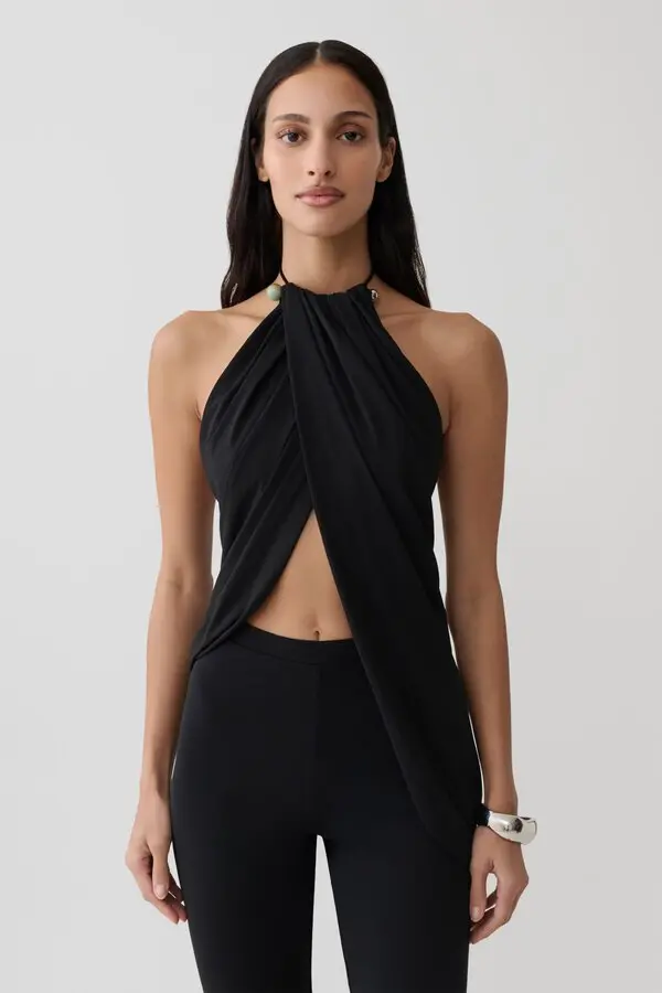 Meshki Yuna Draped Hardware Top