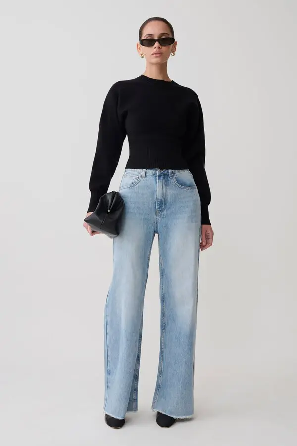 Meshki Ciaralee Cinched Waist Jumper