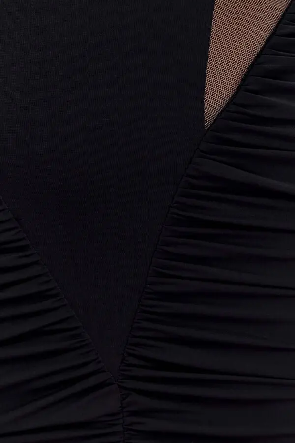 Meshki Louanne Slinky Long Sleeve Maxi Dress
