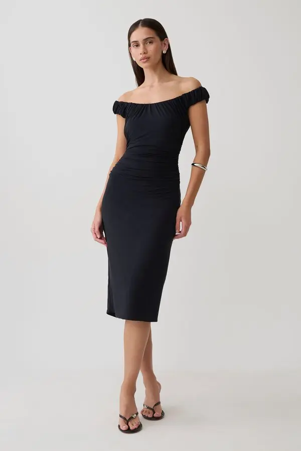 Meshki Alize Cupro Knee Length Dress