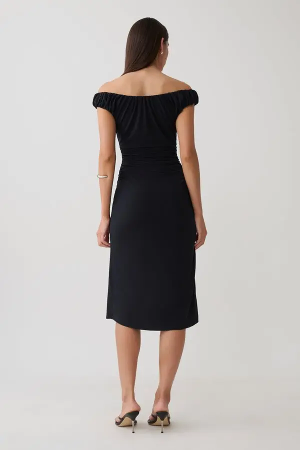Meshki Alize Cupro Knee Length Dress