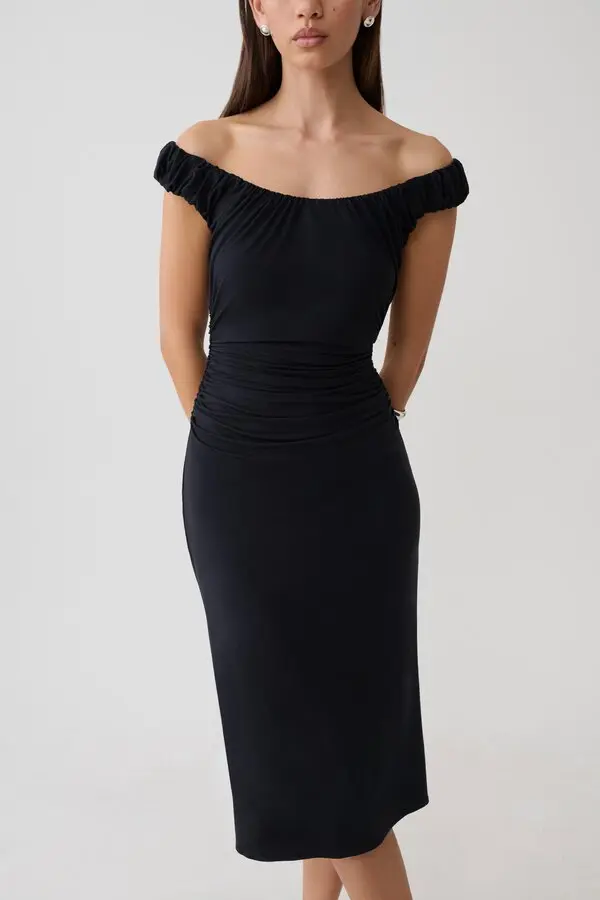 Meshki Alize Cupro Knee Length Dress
