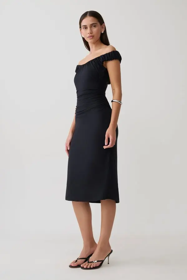 Meshki Alize Cupro Knee Length Dress