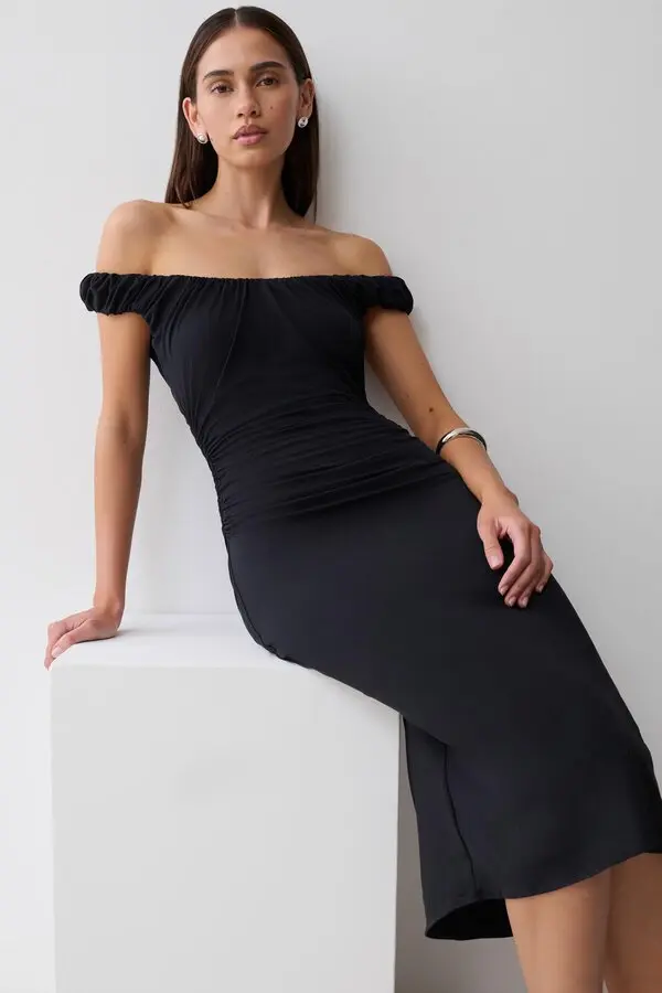 Meshki Alize Cupro Knee Length Dress