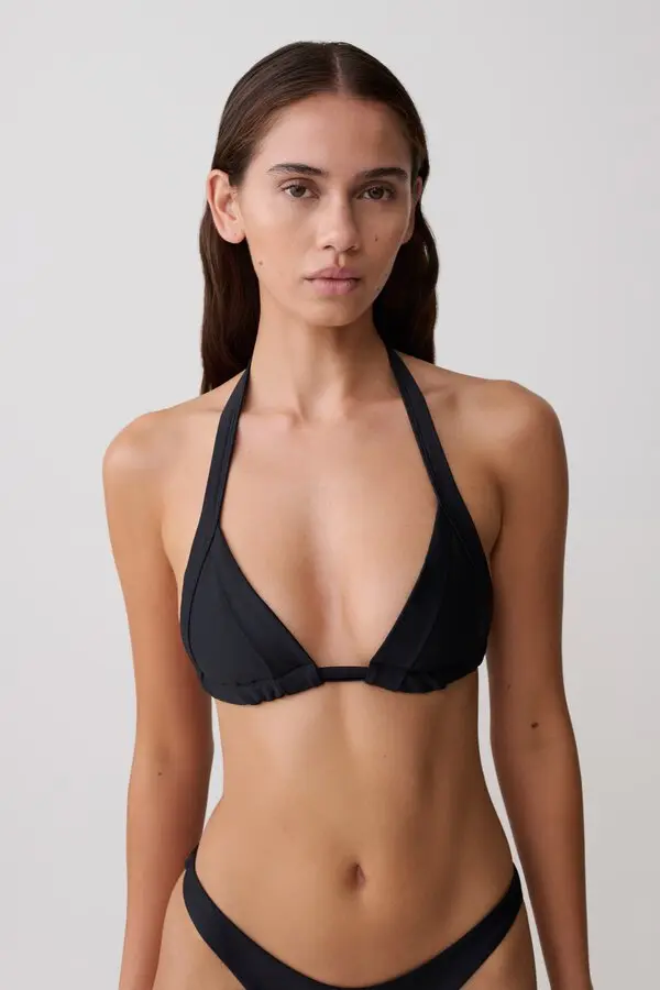 Meshki Fern Triangle Bikini Top