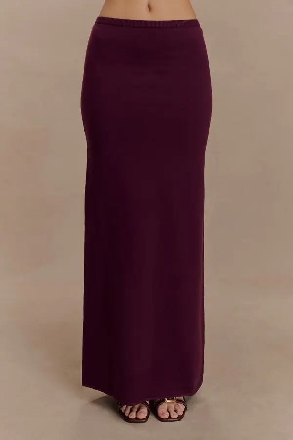 Meshki Miles Knit Maxi Skirt