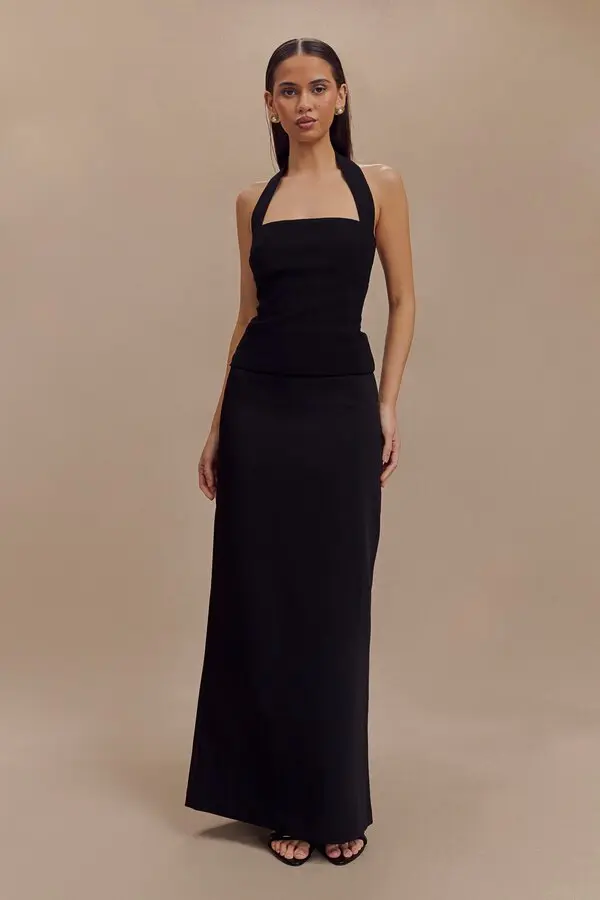 Meshki Amelita Suiting Halter Top