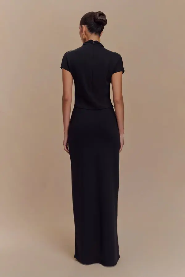 Meshki Eris Scuba Jersey Maxi Skirt